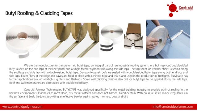 Butyl mastic tapes and sealants for automotive vaccum bagging cable jointing | PPT