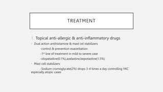 Vernal catarrh/ vernal keratoconjuctivitis | PPTX