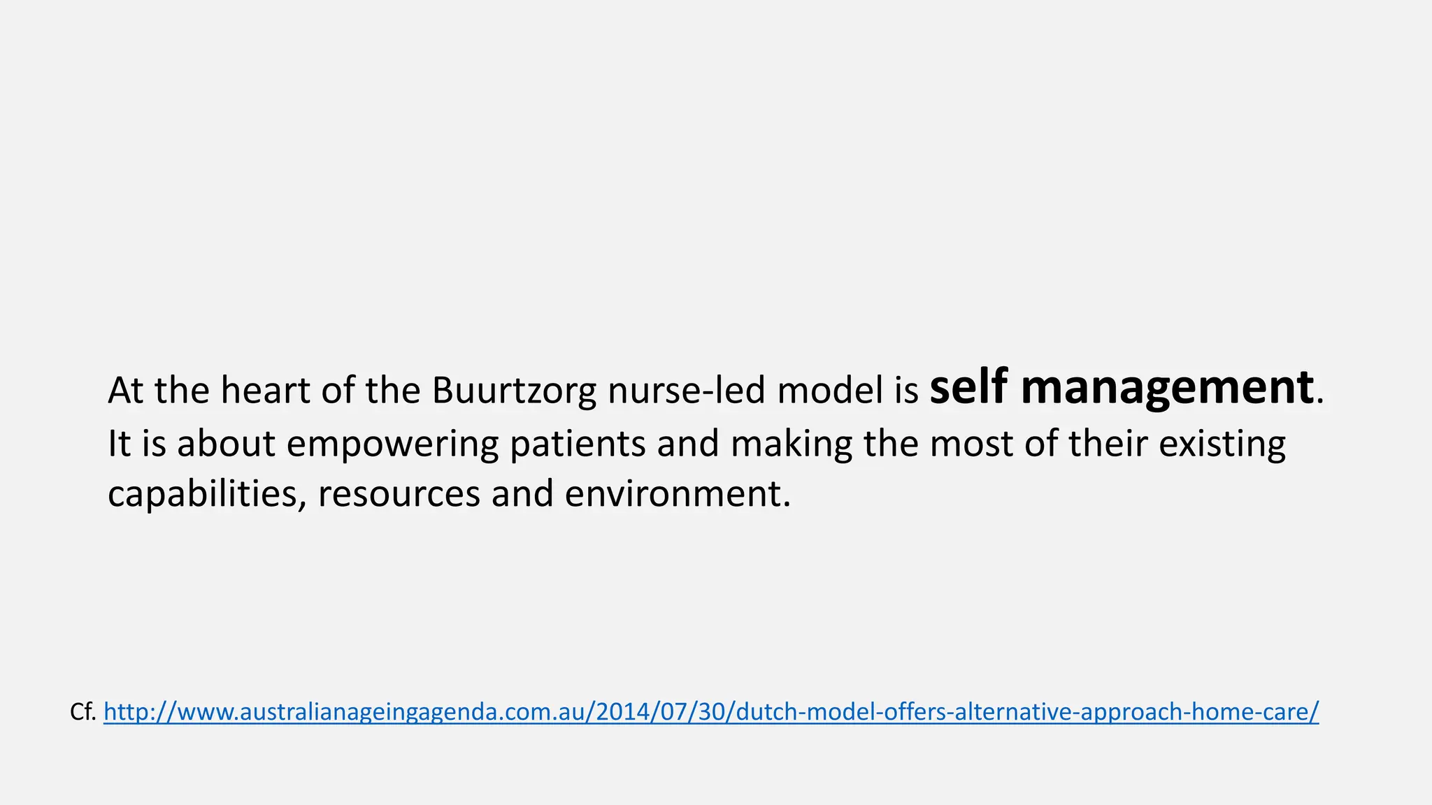 Buurtzorg | PDF