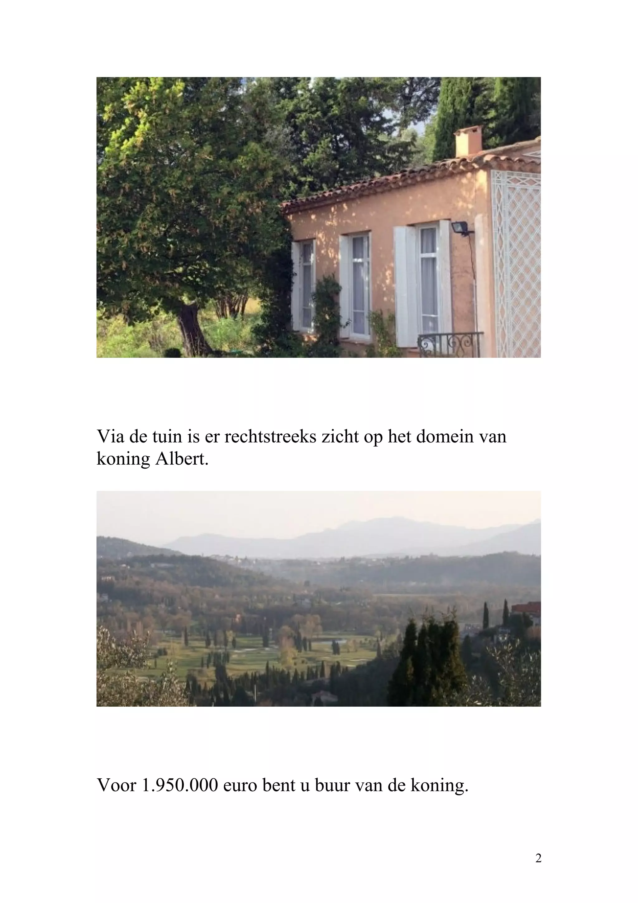 Buur van koning Albert worden kost 2 miljoen euro | PDF