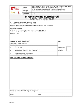 Shopdrawing for masonry level 2 of Cafeteria 20221105 - signed.pdf
