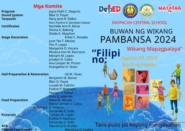 BUWAN NG WIKA 2024 PROGRAM, presentations | PPTX