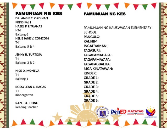BUWAN NG WIKA PROGRAM 2025- 2026 in the School | PPTX
