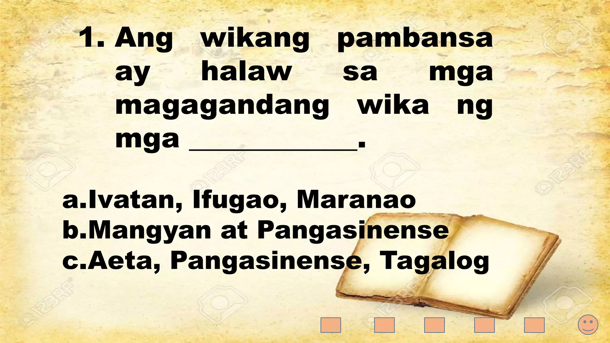 Buwan ng wika quiz bee | PPTX