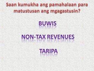 Buwis | PPT