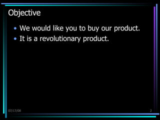 Buy Our Product! | PPT