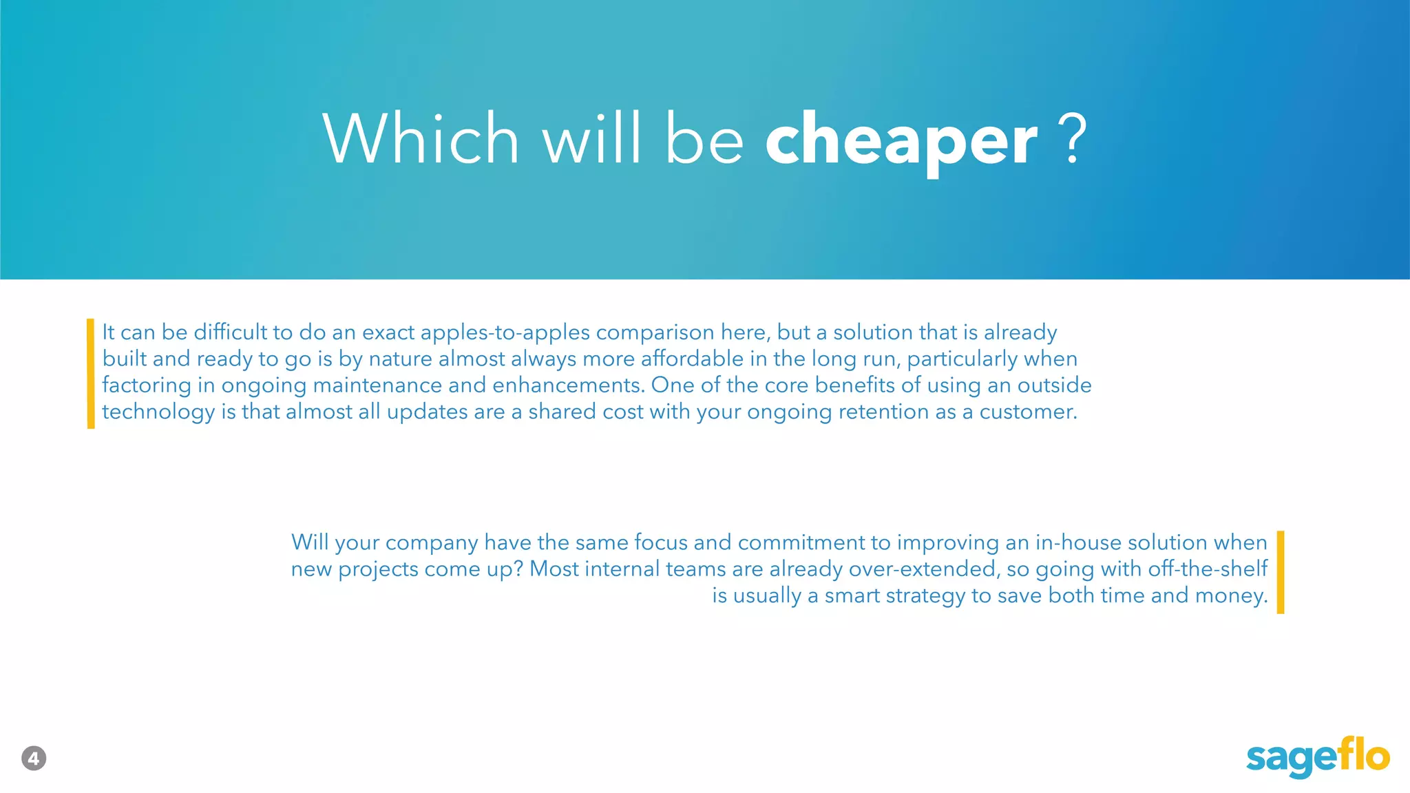 Buy vs. Build | PDF