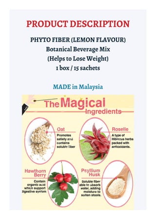 Phyto Fiber Supplement At FairestEagle.com | Weight Loss | Healthy Living