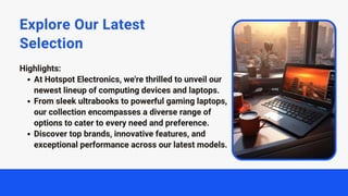 Buy Computing & Laptops Online in NZ Today - Hotspot Electronics.pptx