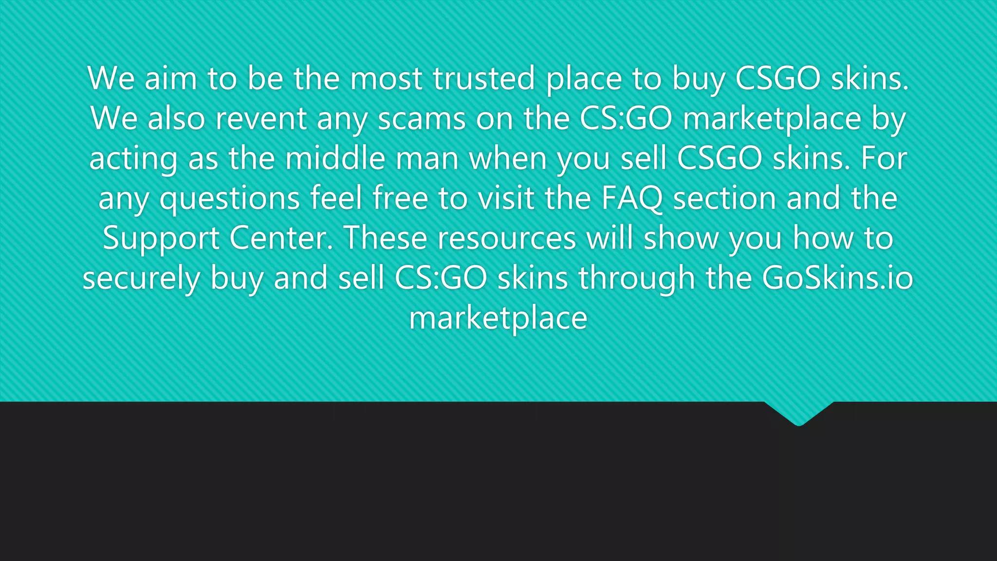 Buy CS GO Skins | PPTX