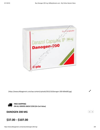 danogen 200 mg | PDF
