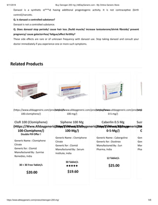 danogen 200 mg | PDF