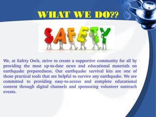 Buy emergency survival kits at safety owls | PPT