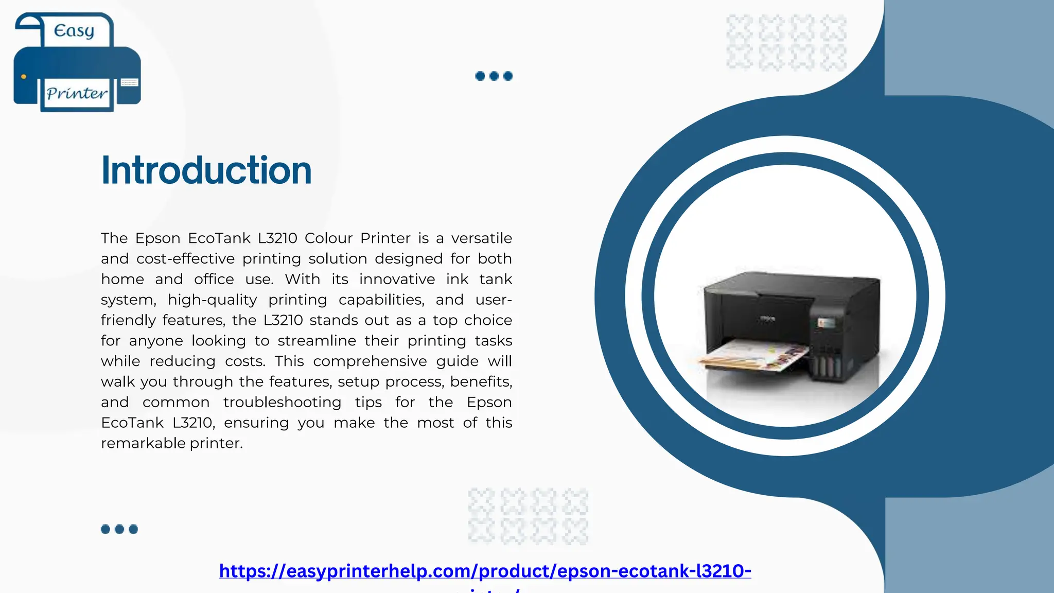 Buy Epson EcoTank L3210 Colour Printer Online.pptx
