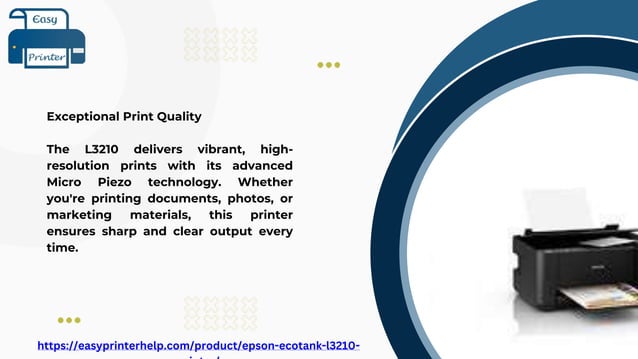 Buy Epson EcoTank L3210 Colour Printer Online.pptx