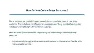 HubSpot Buyer persona-template | PDF