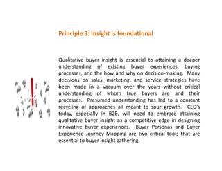 Buyer Experience Innovation: Five Management Principles | PPT