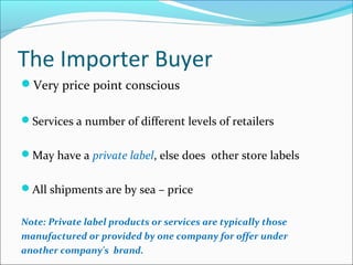 Buyer profiles + Types of buyers- Retail and Fashion Merchandising | PPT
