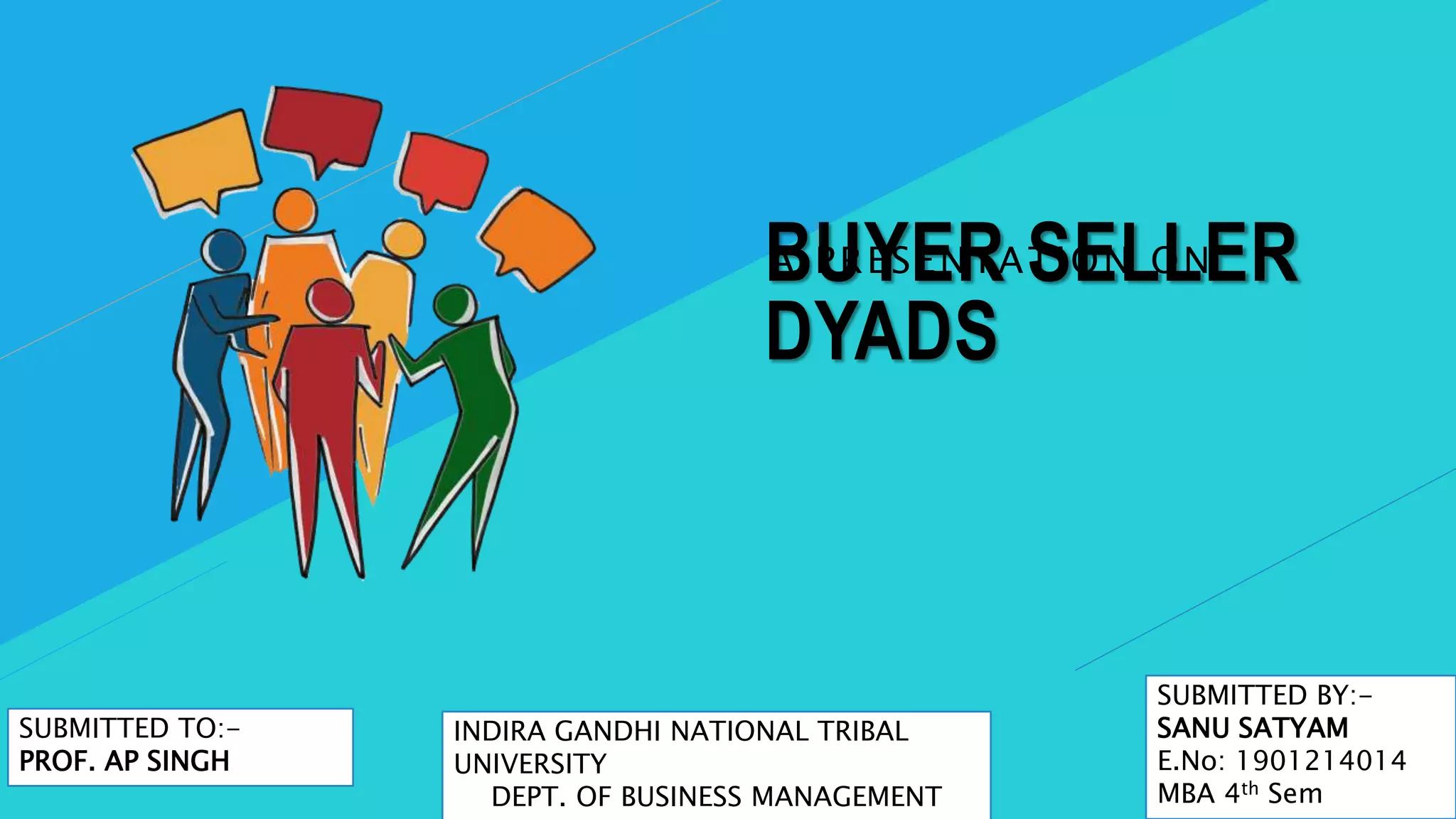 Buyer seller dyads | PPTX