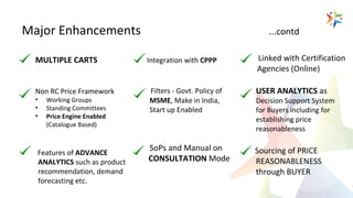 Presentation on GeM 3.0 for Buyers | PPT