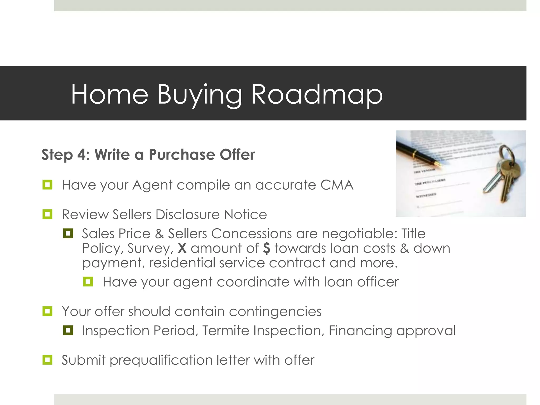 Buyer's Real Estate Roadmap | PPTX