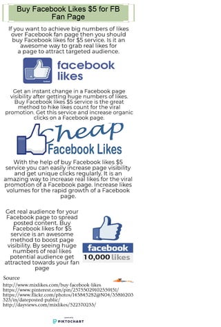 Buy Facebook Likes $5 for FB Fan Page | PDF