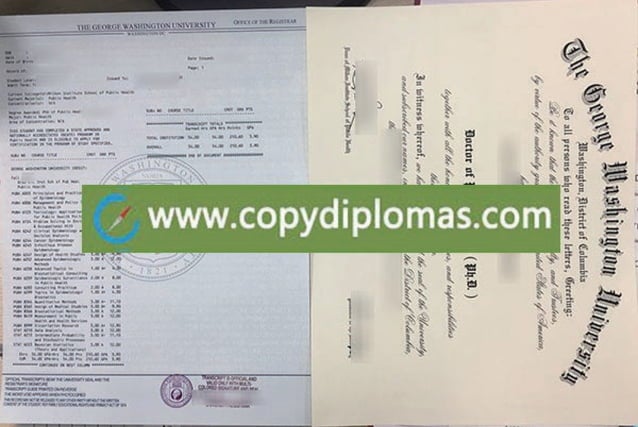 buy fake diploma transcript, George Washington University certificate | PPT