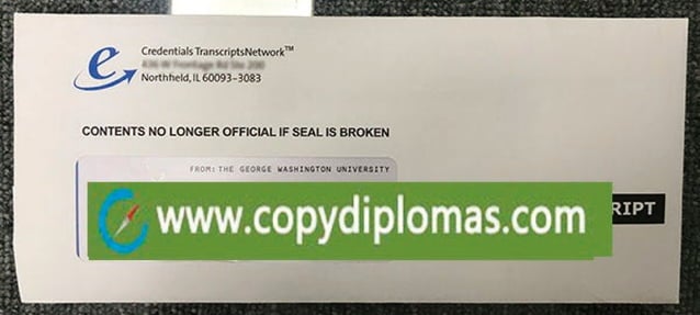 buy fake University Envelope, George Washington university degree | PPT