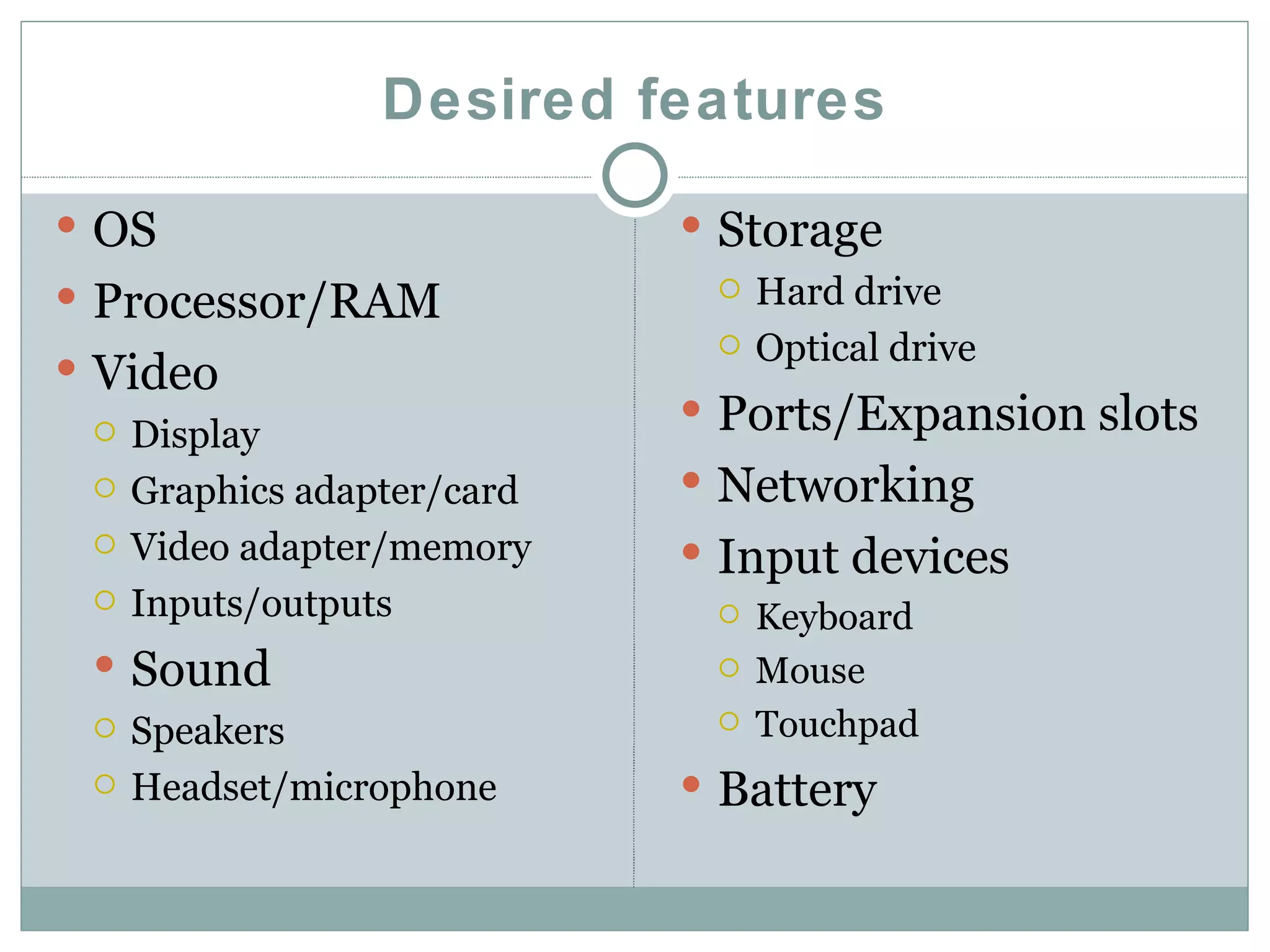 Buying A Computer | PPT | Computing | Technology & Computing