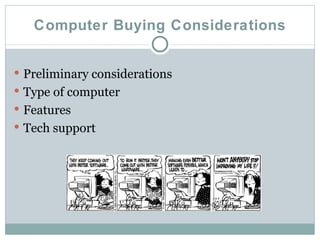 Buying A Computer | PPT | Computing | Technology & Computing