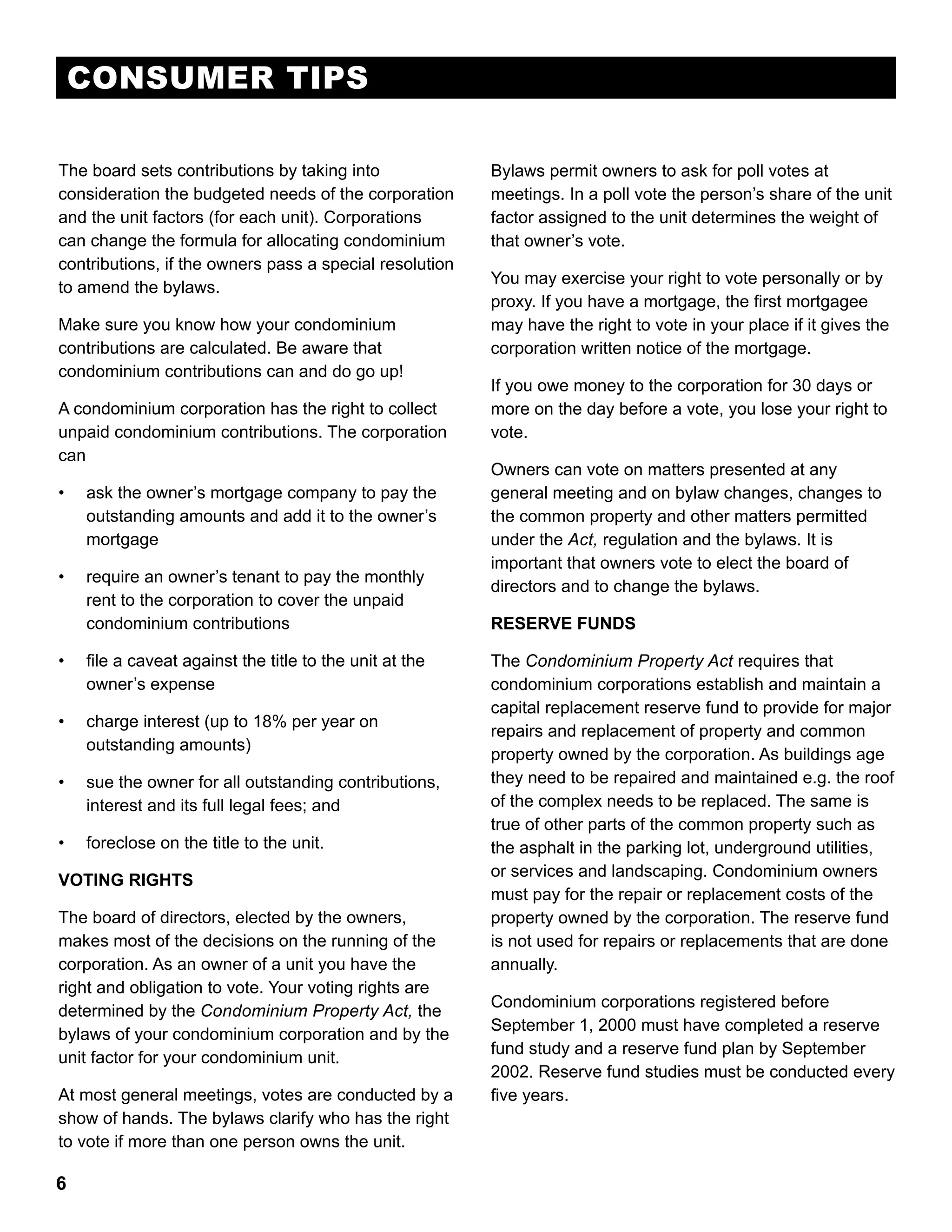 Buying and Owning A Condo in Alberta | PDF