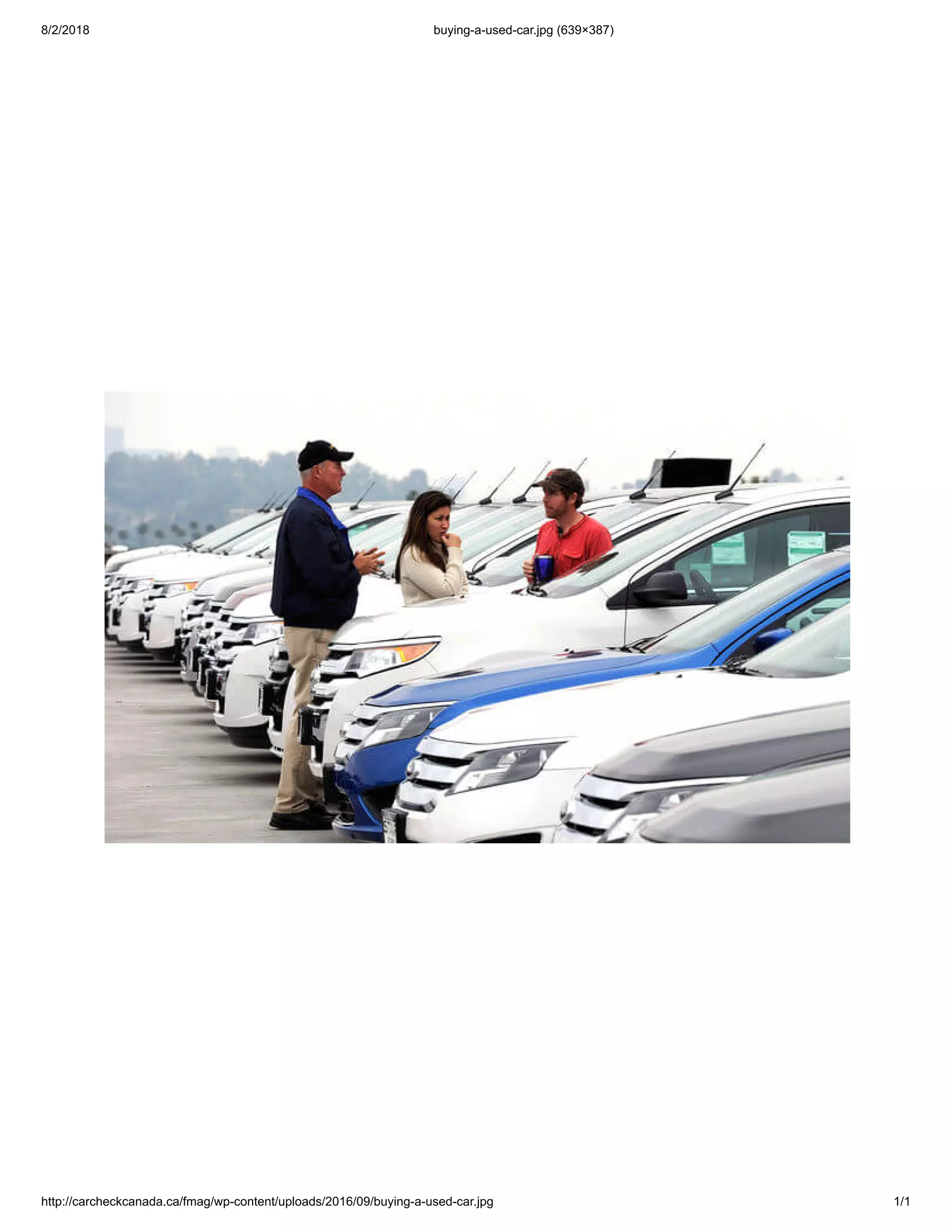 Buying a used car | PDF