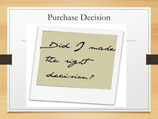 Buying decision process | PPTX