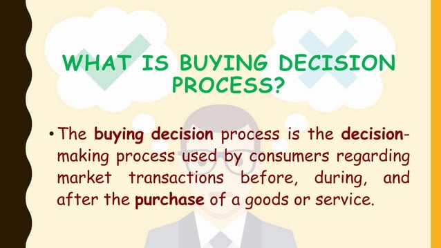 Buying decision process | PPT