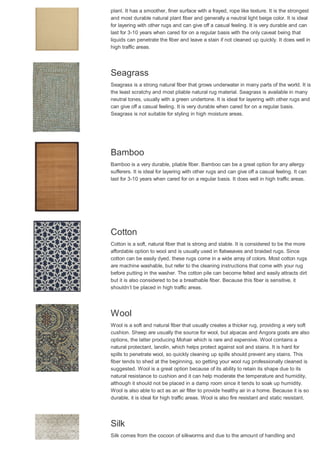 Buying guide rug | PDF