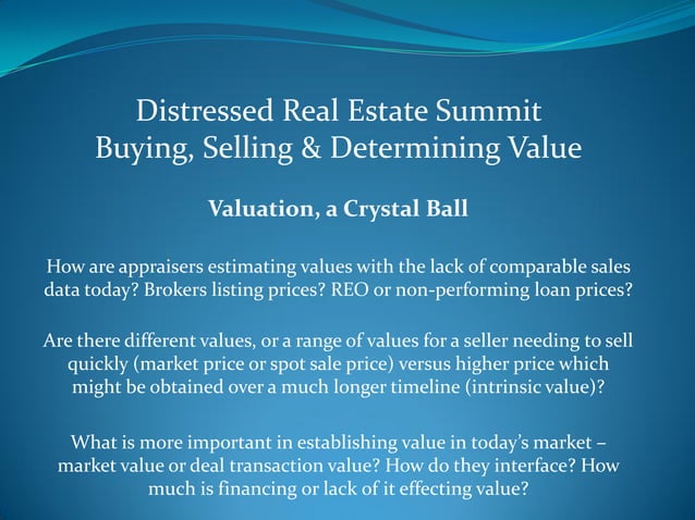Buying, selling & determining value | PDF