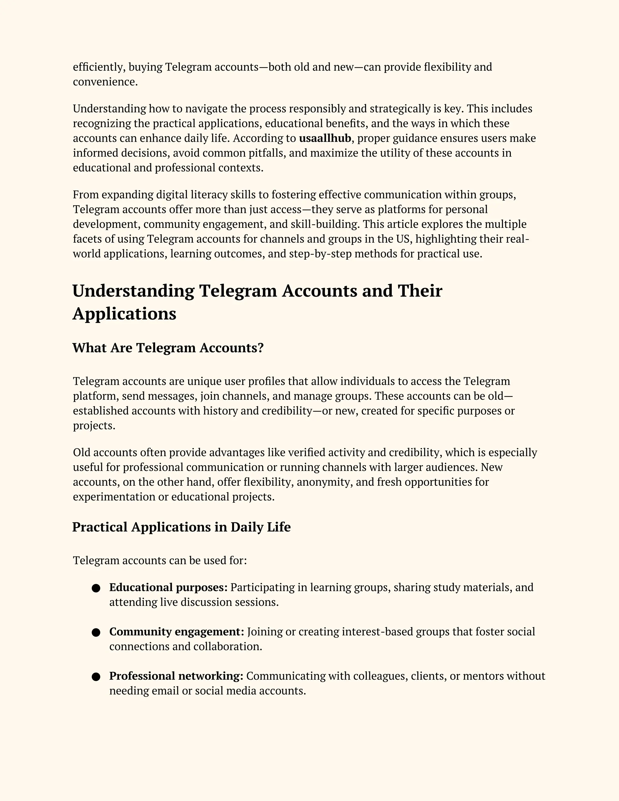 Buying Telegram Accounts for Channels & Groups_ Old & New in the US.docx