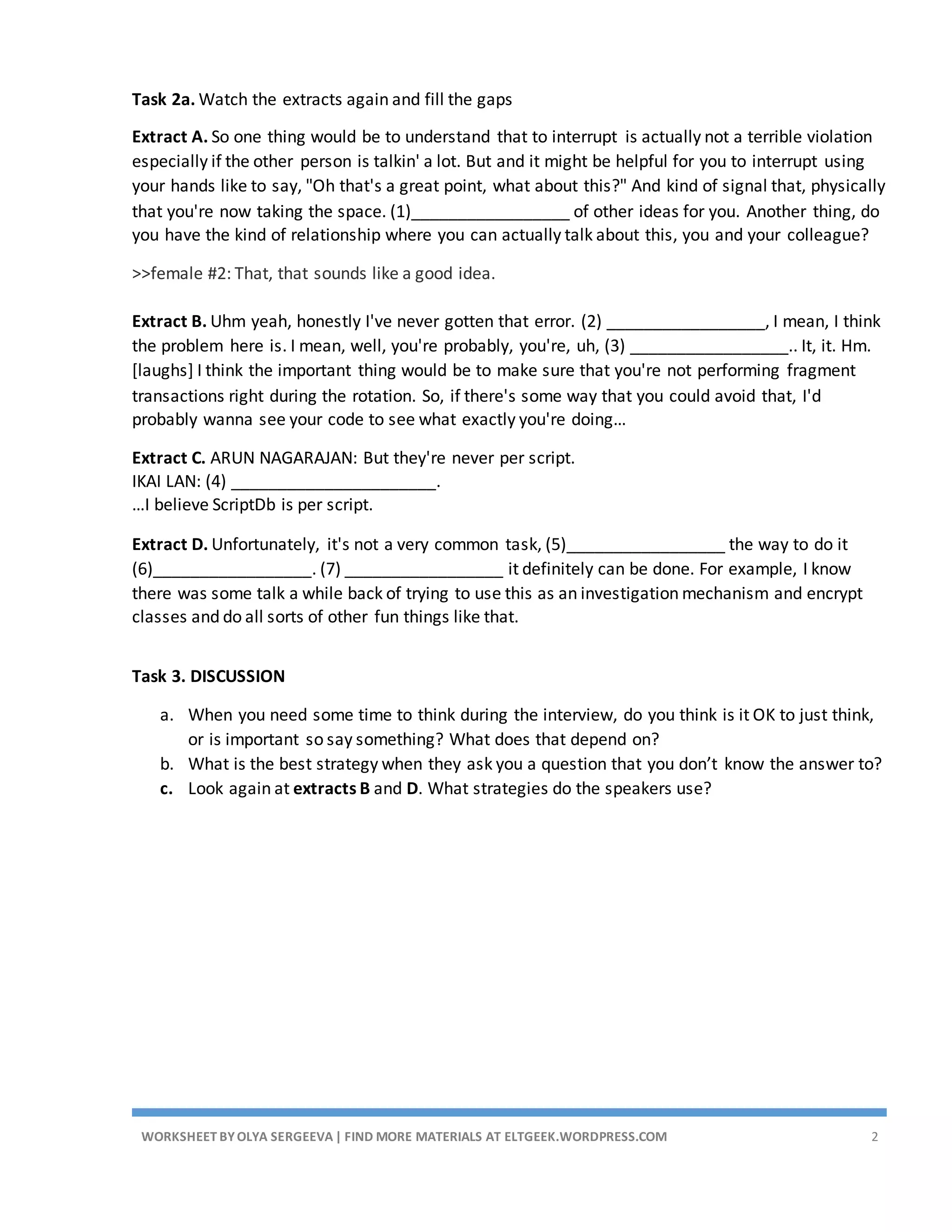 Buying time | DOCX