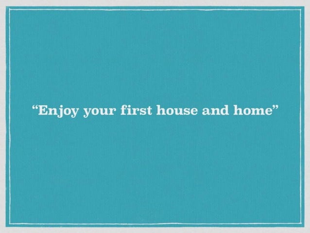 Buying your first home | PPT