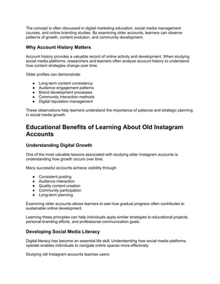 Buy Instagram Account for Agency Advertising Projects.docx