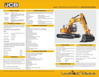 Buy JCB JS205LC Tracked Excavator in India - JCB Heavy Machinery | PPT
