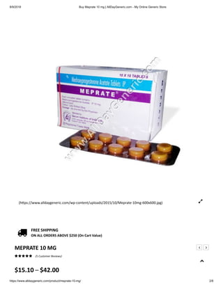 meprate 10 mg | PDF