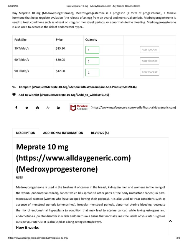 meprate 10 mg | PDF