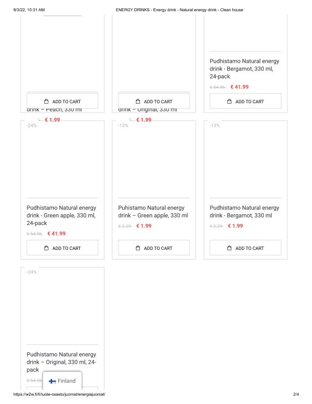 Buy now natural energy drinks for daily use - W2W.pdf