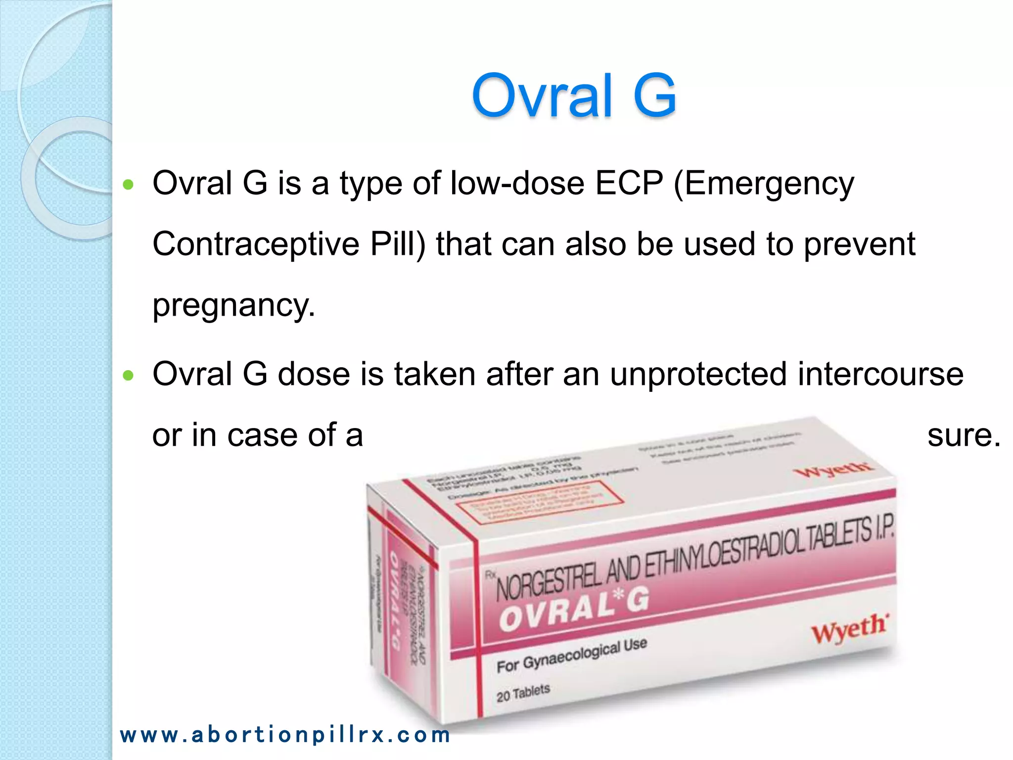 Buy ovral contraceptive online | PPT
