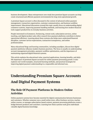 Buy Premium Square Accounts For Online Payment Processing Growth.docx