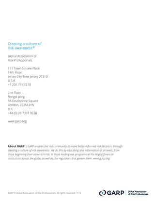 Buy side principles from garp | PDF