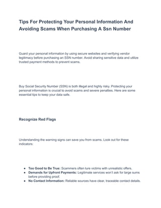 Buy Social Security Number (SSN) From Egsmm.pdf