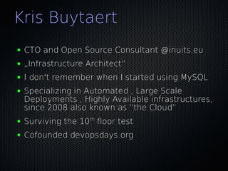 Buytaert kris my_sql-pacemaker | PPT
