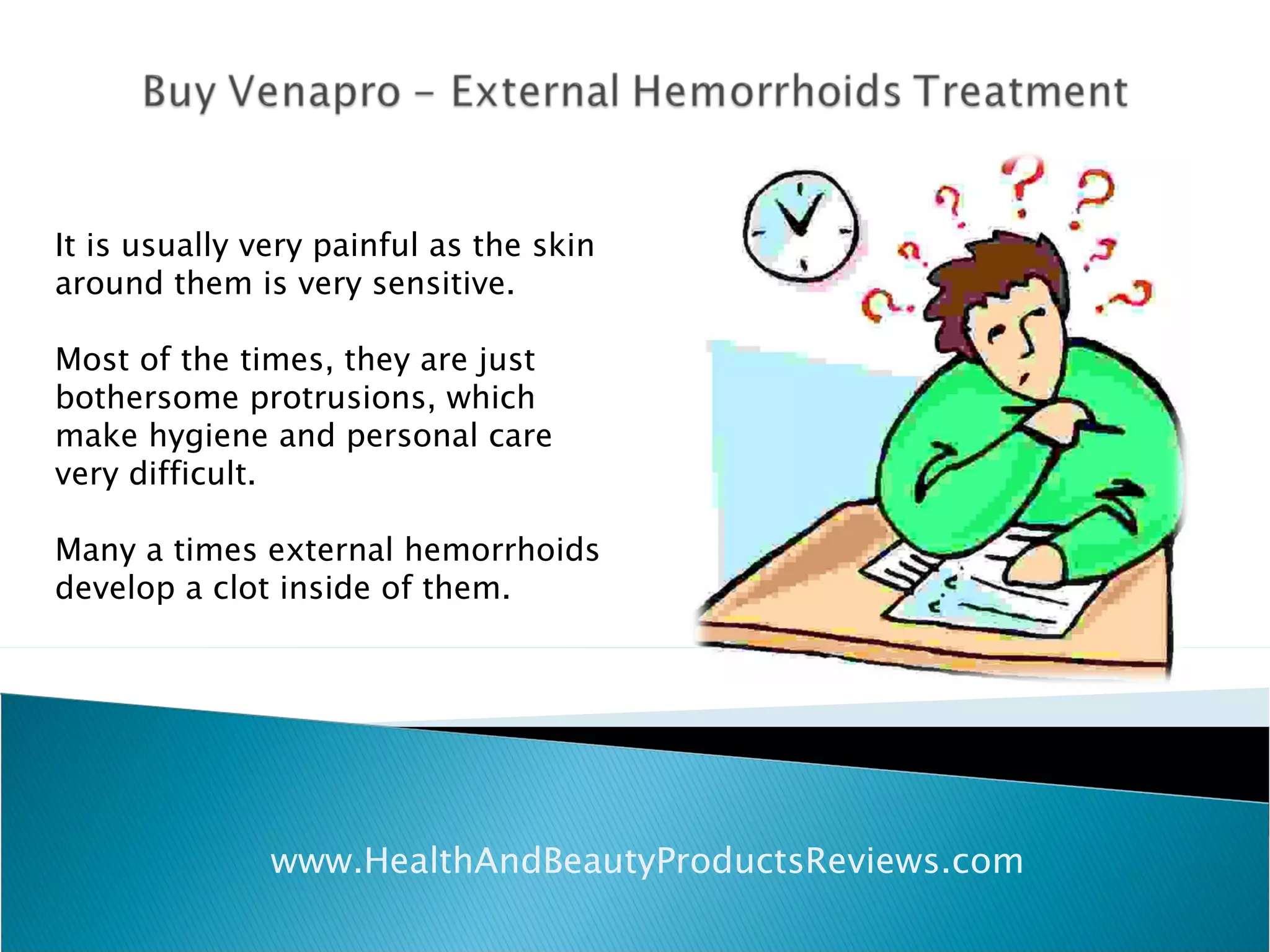 Buy Venapro – External Hemorrhoids Treatment | PPT | Digestive ...